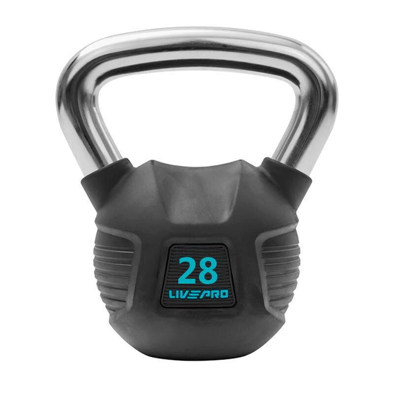 LivePro Гиря обрезиненная Live Pro Premium Rubber 28 кг.