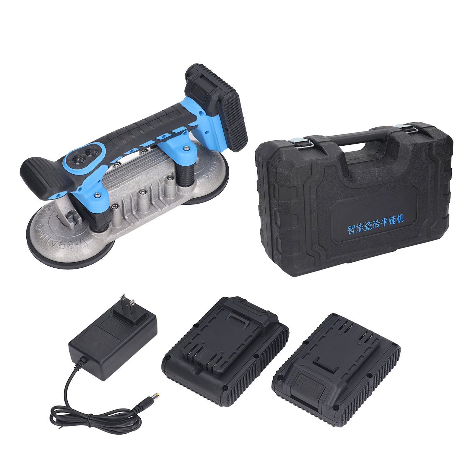 Машина Для укладки плитки с Регулируемой Мощностью Вибратора на Двойной Присоске, Экономящая Усилия При Укладке плитки