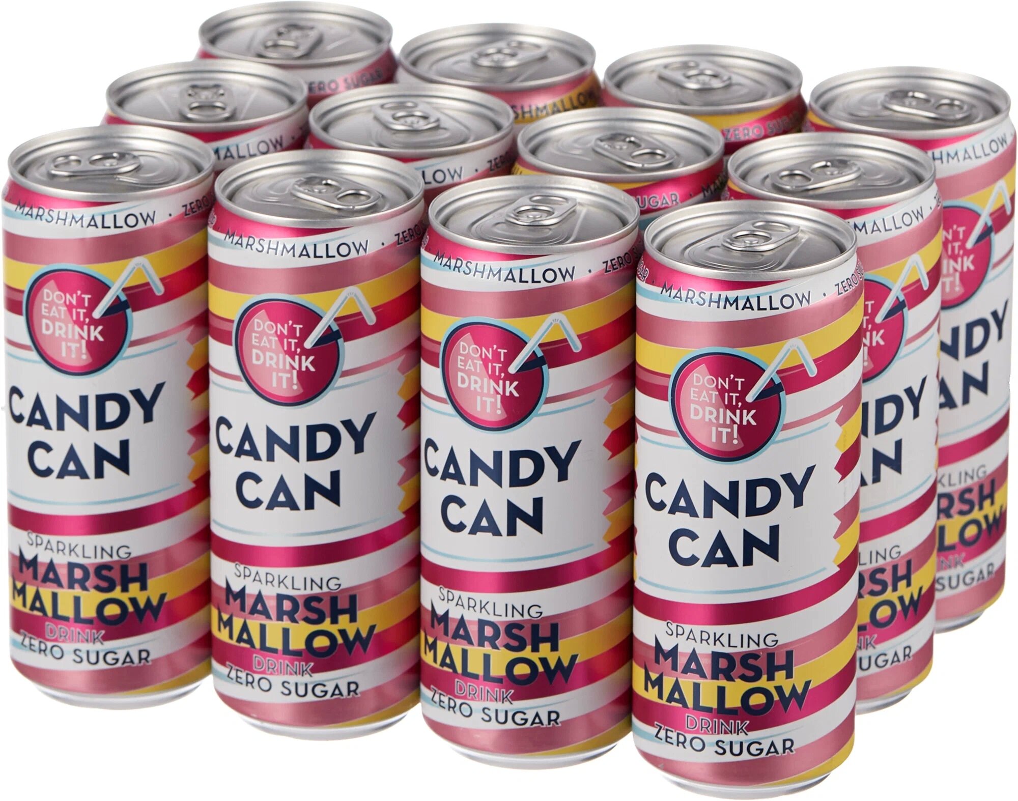 Candy Can "Marsh mallow" 0,33л.*12шт. Candy Can Напиток газированный Нидерланды