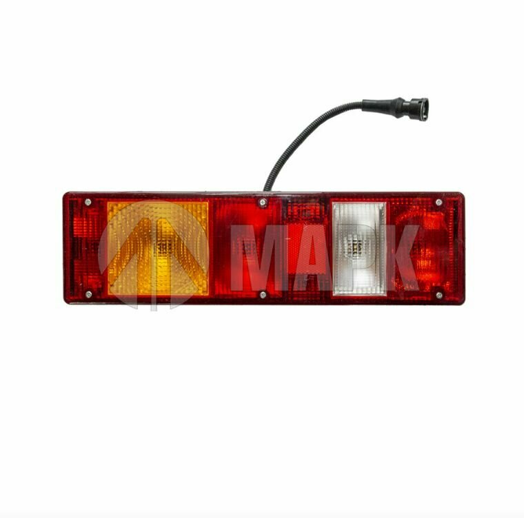 Фонарь задний МАЗ левый с проводом и габаритом б/л 7452-3716 а/м КамАЗ евро (Т. А. С.)