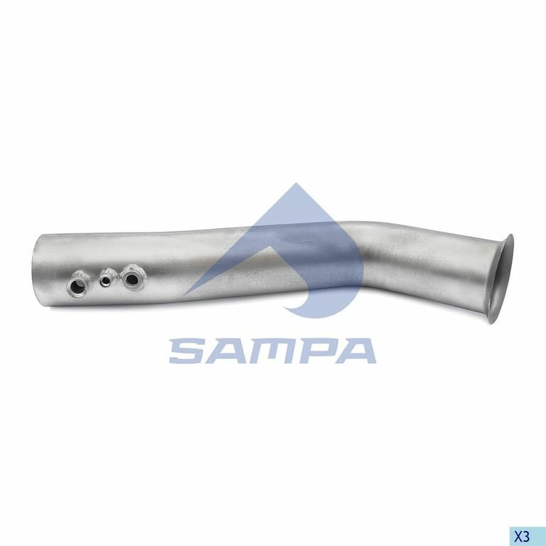 Труба приемная глушителя для МАН арт 024125 SAMPA