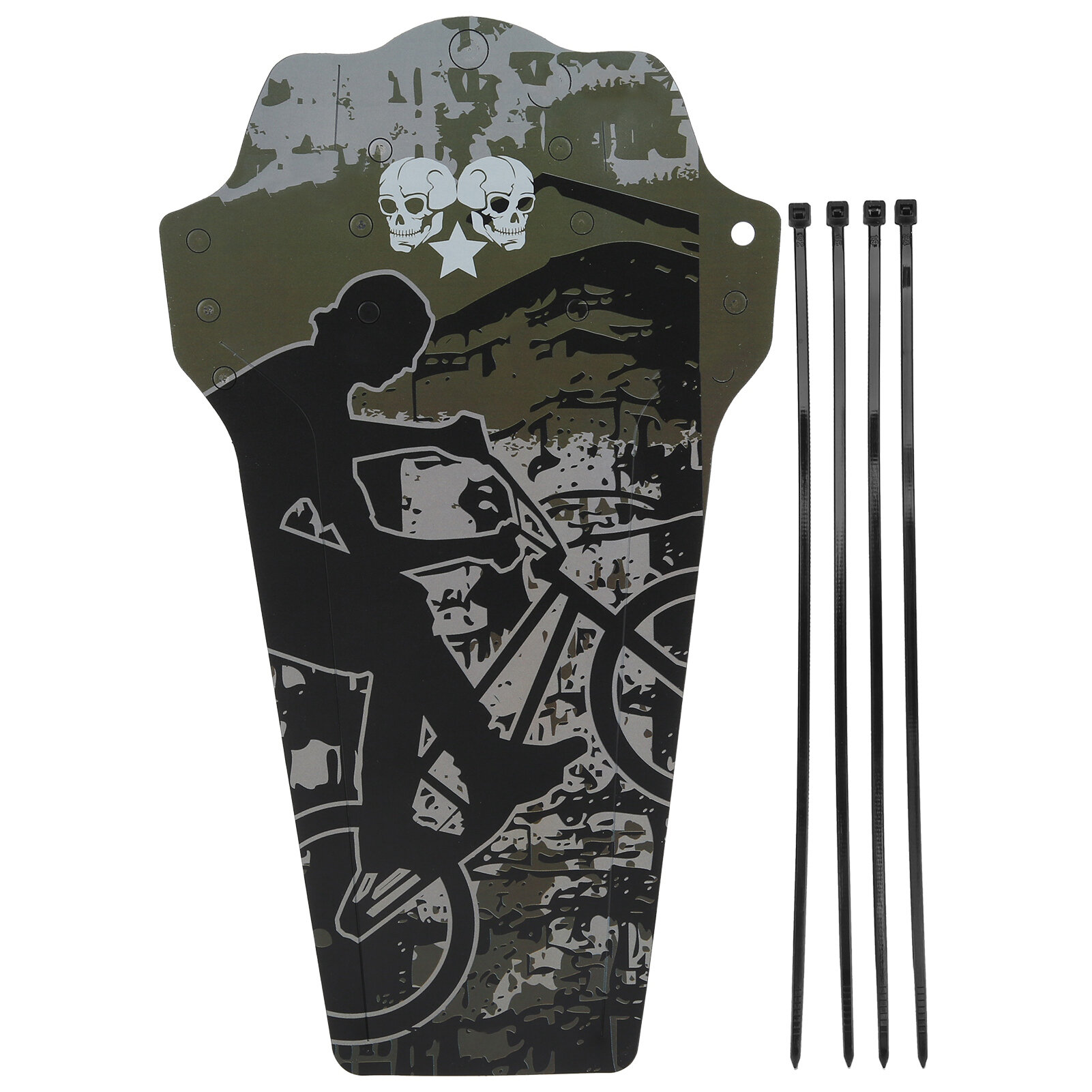 WAKE универсальные крылья (брызговики) для MTB/дорожного велосипеда, передние/задние, тип F09