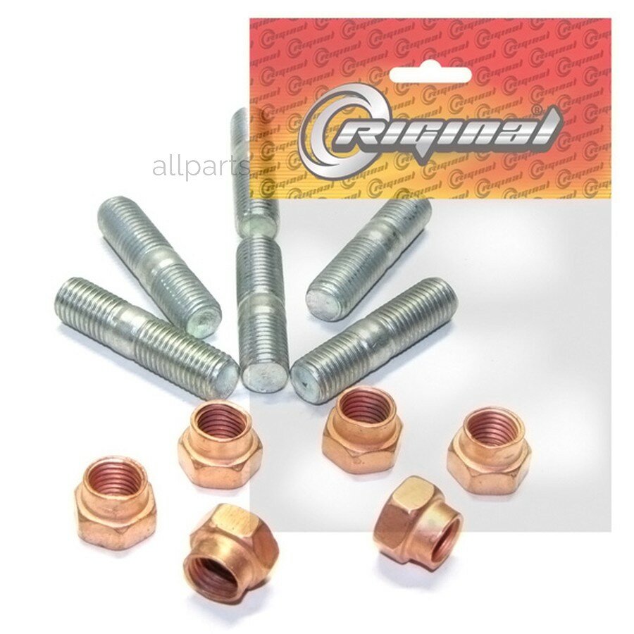 RIGINAL RG2110100800024 РК крепления приемной трубы для а/м ВАЗ 2110-12 с дв.16 кл. (шпильки, гайки) Riginal RG2110100800024