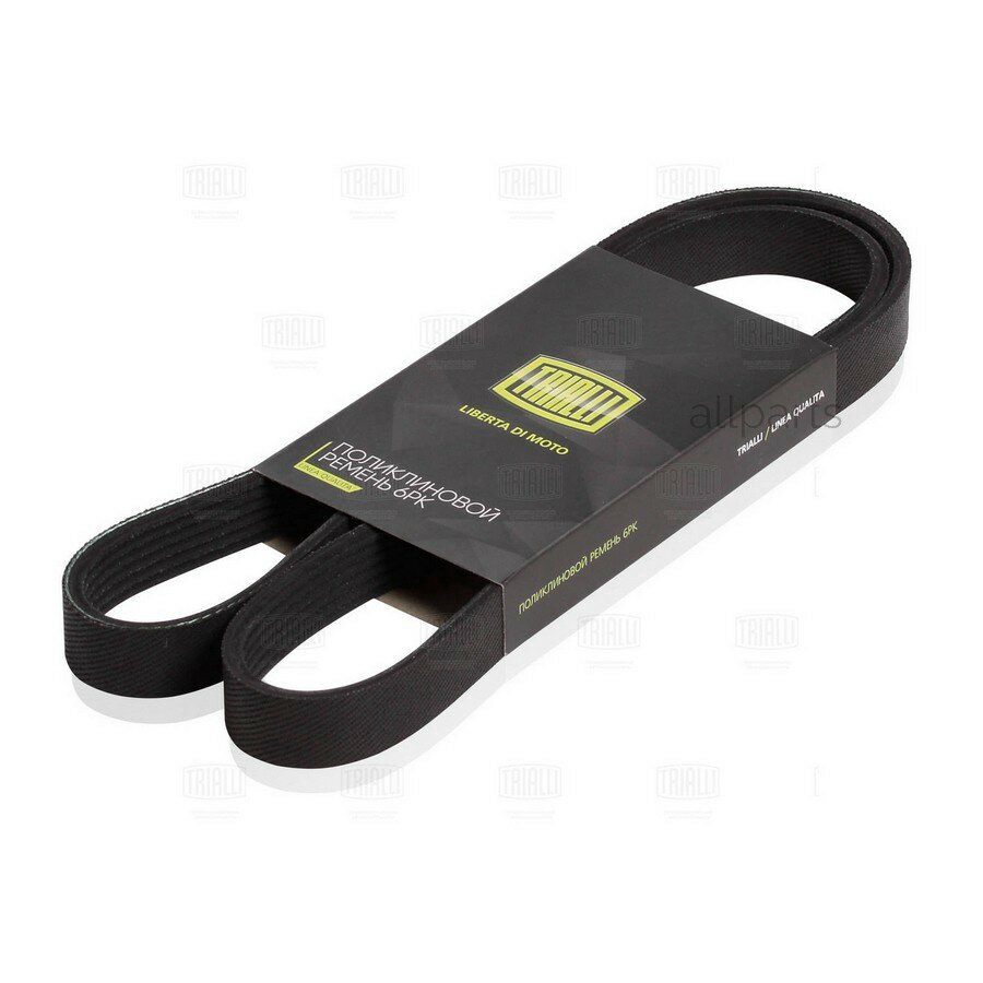 TRIALLI 6PK1740 Ремень приводной для а/м SsangYong NewActyon (10-) 2.0i ЭУР (6PK1740)