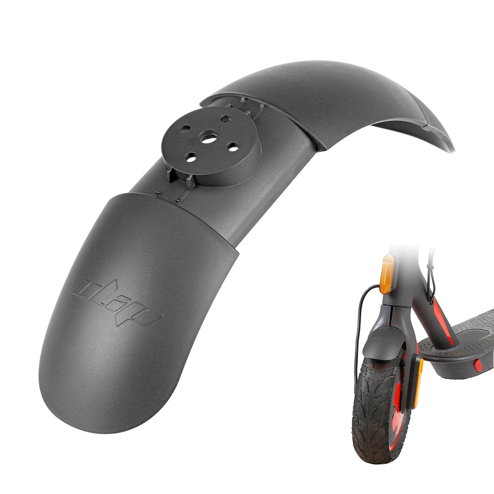 Передние брызговики для электросамоката Ulip, расширенные крылья, совместимы с моделями M365 PRO PRO2 MI3 MI4pro.