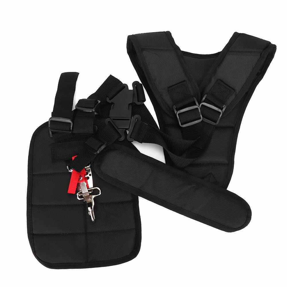 Двойной плечевой ремень безопасности защитная панель садового триммера кустореза