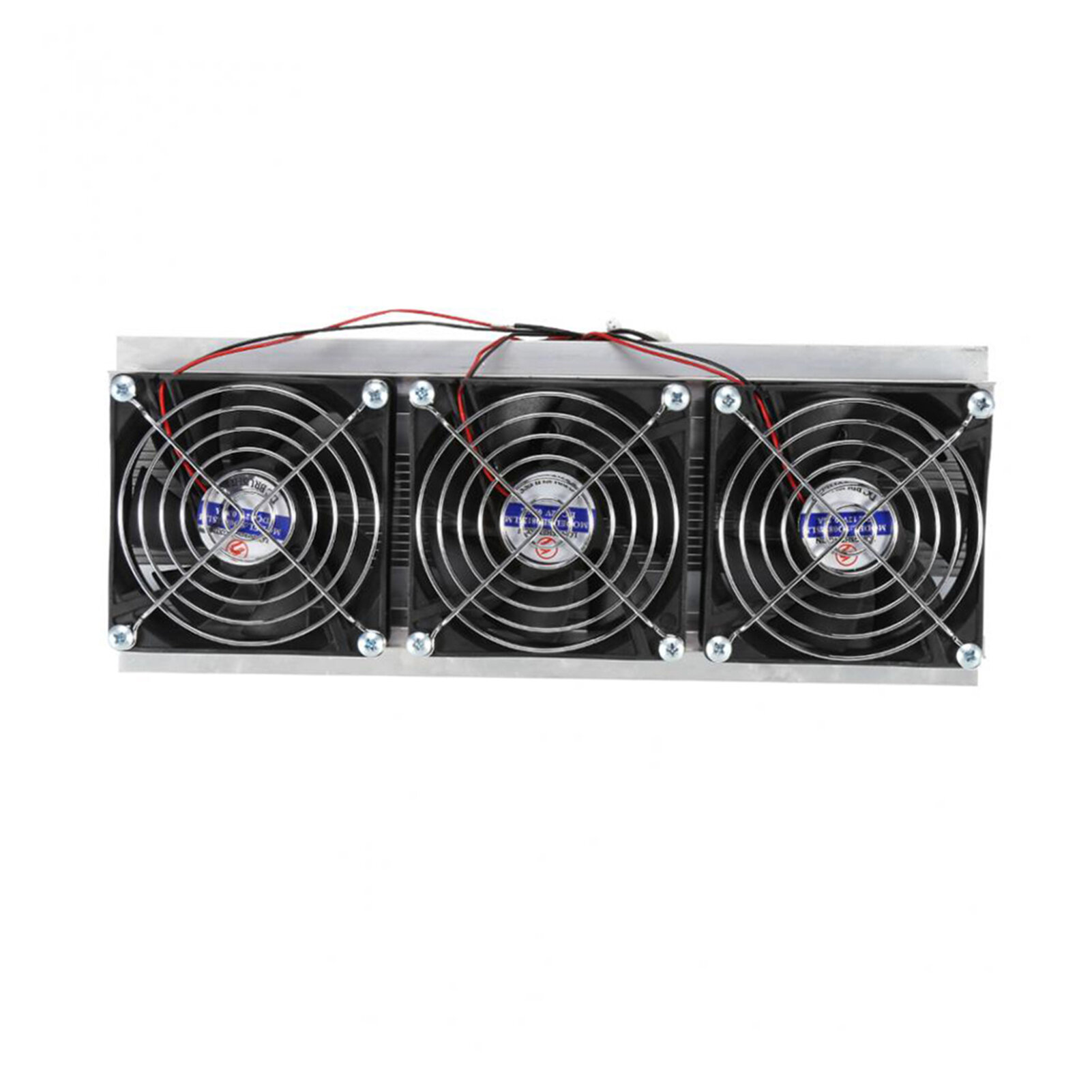 TEC Electron Полупроводниковый охладитель с тремя вентиляторами Термоэлектрический модуль Набор для самодельного пельтье Термоэлектрическое охлаждающее устройство Для локального охлаждения Охлаждения малого пространства Материал: Алюминиевый сплав + ABS