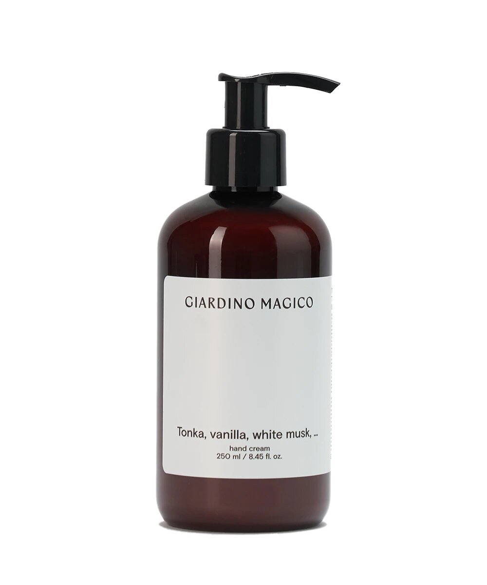 Питательный крем для рук GIARDINO MAGICO. TONKA, VANILLA, WHITE MUSK, , 250 мл