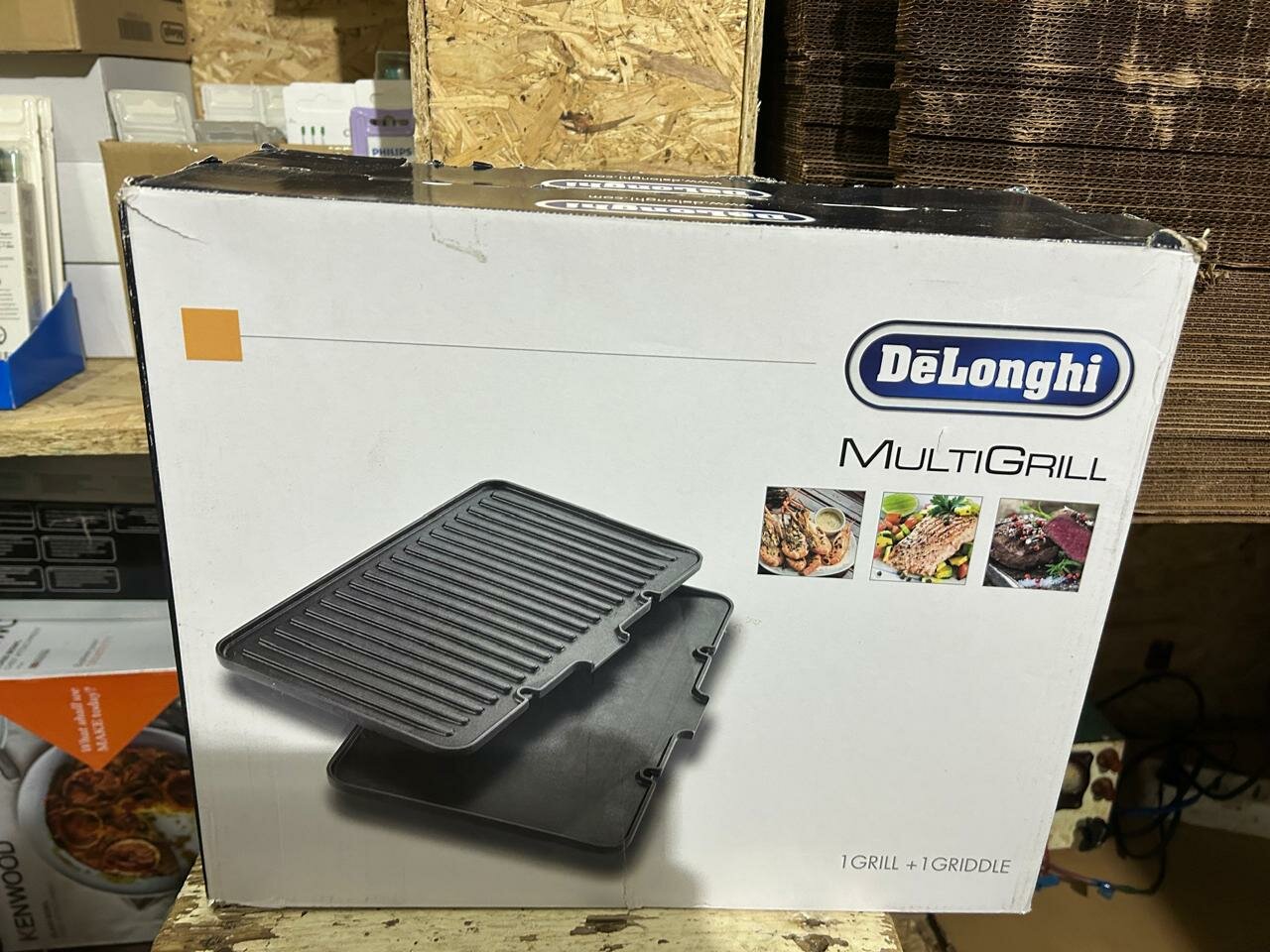 Набор оригинальных панелей DLSK150 для электрогриля DeLonghi CGH1012D / CGH1020D / CGH1030D. Товар уцененный