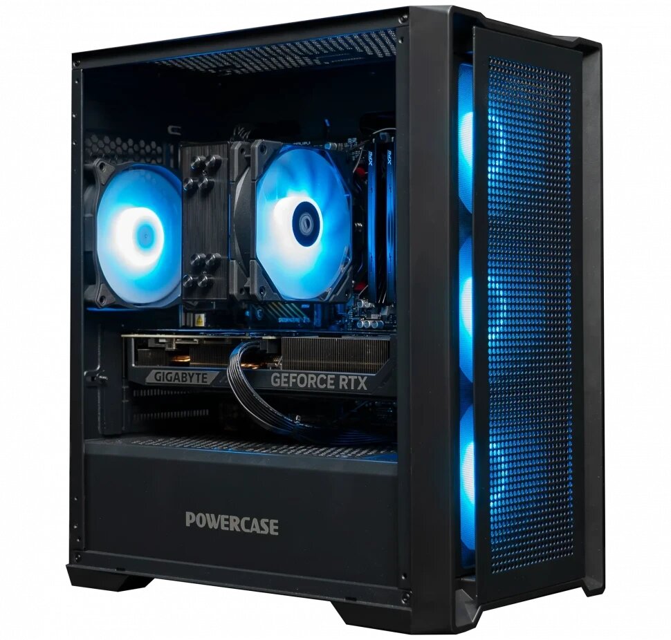 Игровой компьютер 1COMPUTER GAMING 53 Ryzen 5 RTX 5070 12 Гб B650M DDR5 32 ГБ 1 ТБ 750 Вт системный блок