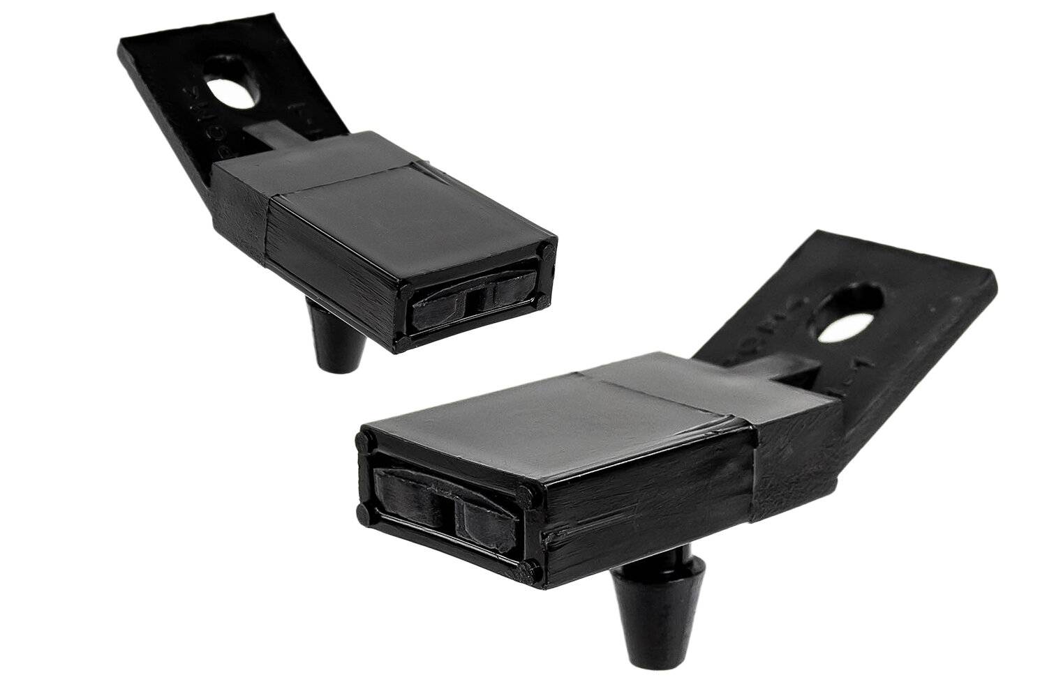 Комплект струйных форсунок омывателя ветрового стекла на защелке, 2 шт на ВАЗ 2110-2112