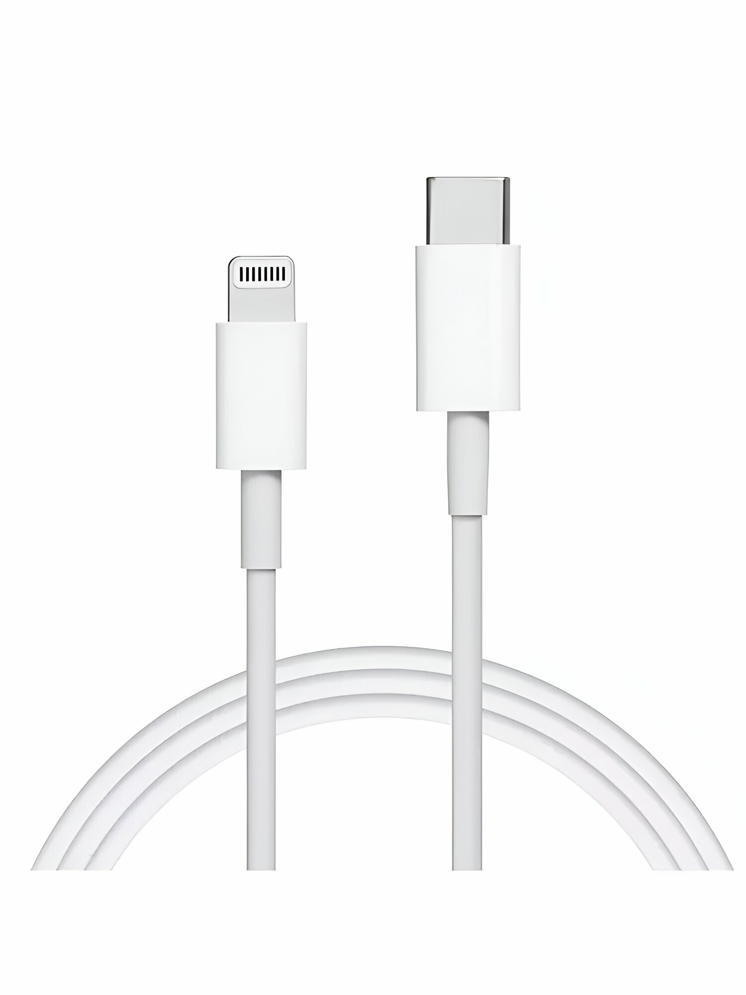 Кабель Apple USB-С - Lightning 1m (MUQ93), цвет White (Белый)