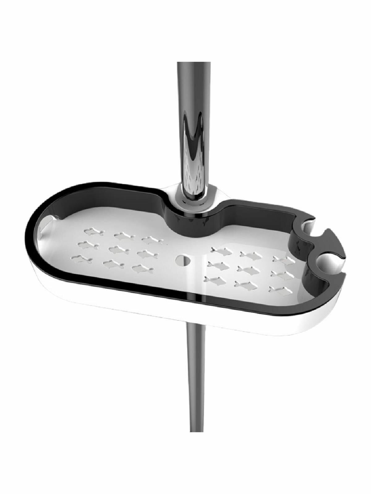 Стеллаж для ванной, Душевая труба без перфорации стойка для подъема штанги для душа-одинарная втулка 30 * 15 мм