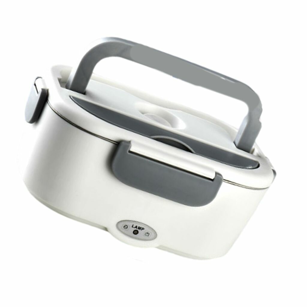 Электрический подогреватель еды объемом 1.5 л, нержавеющая сталь, для ежедневного использования, Белые двойные жабры