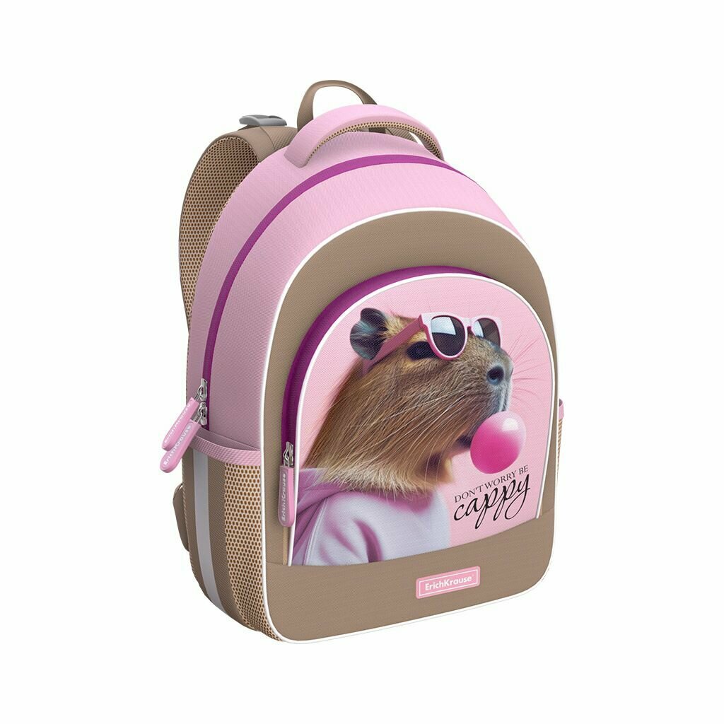 Рюкзак школьный ЭргоЛайн Капи Барбара мягкий 280x390x140мм 15л Erich Krause