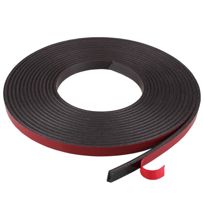 5 м самоклеящиеся магнитные уплотнители для дверей и окон, пылезащитные звукоизоляционные губчатые ленты, уплотнитель для дверей шкафа, москитная сетка, магнитная полоса