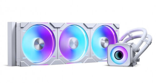 СВО для процессора Phanteks Glacier One 420D30 X2 White (PH-GO420D30_DWT02)