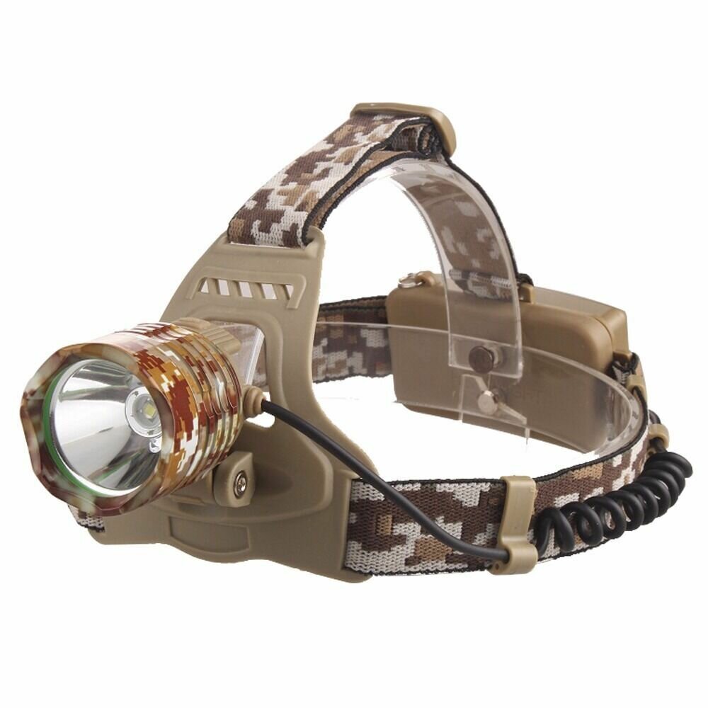 Налобный фонарь Army Green T6 LED 18650 Headlamp Headlight