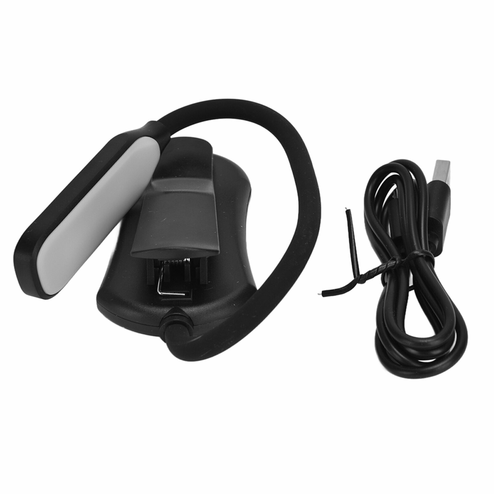 Трехступенчатая регулируемая светодиодная лампа для книг с зарядкой через USB, лампа для чтения для защиты глаз, портативная настольная лампа для чтения, учебы и отдыха