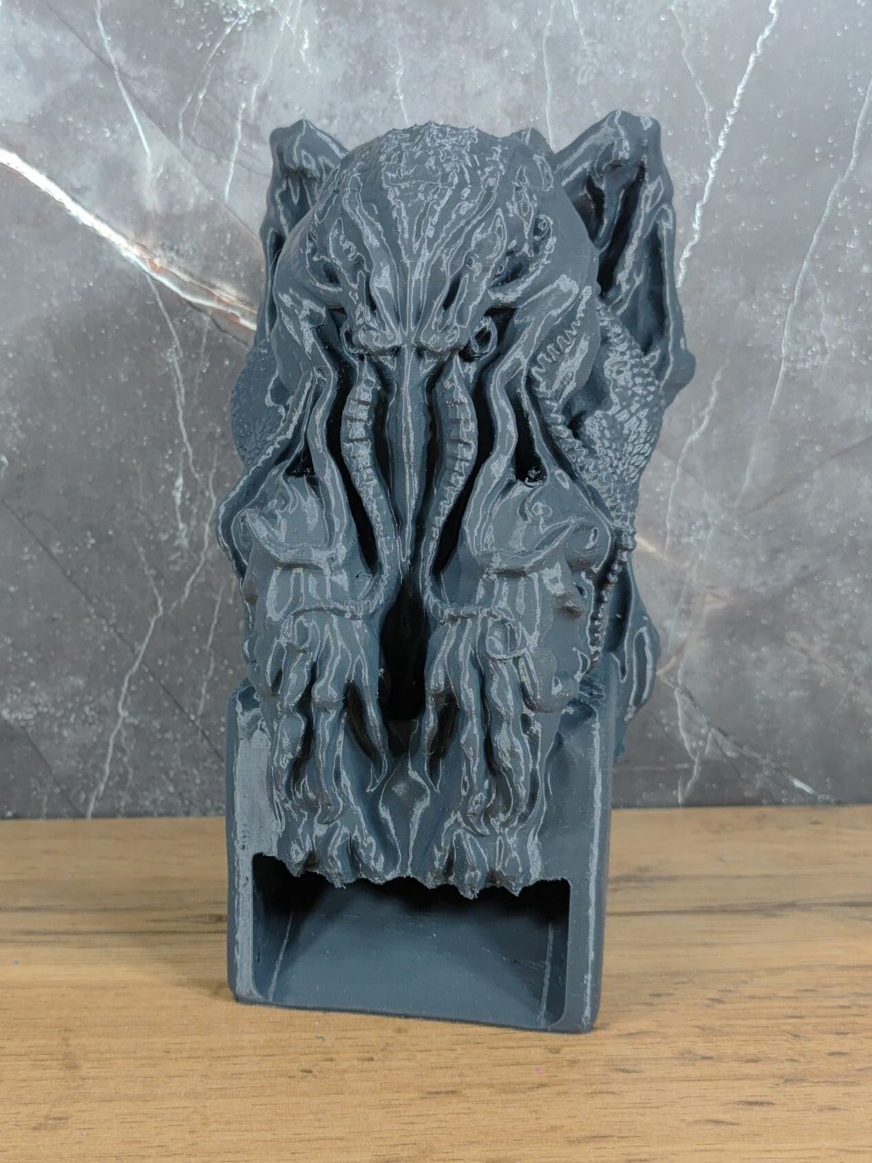 Башня Лавкрафт "Ктулху" серый миниатюра для настольных и Dungeons & Dragons , dnd dice tower