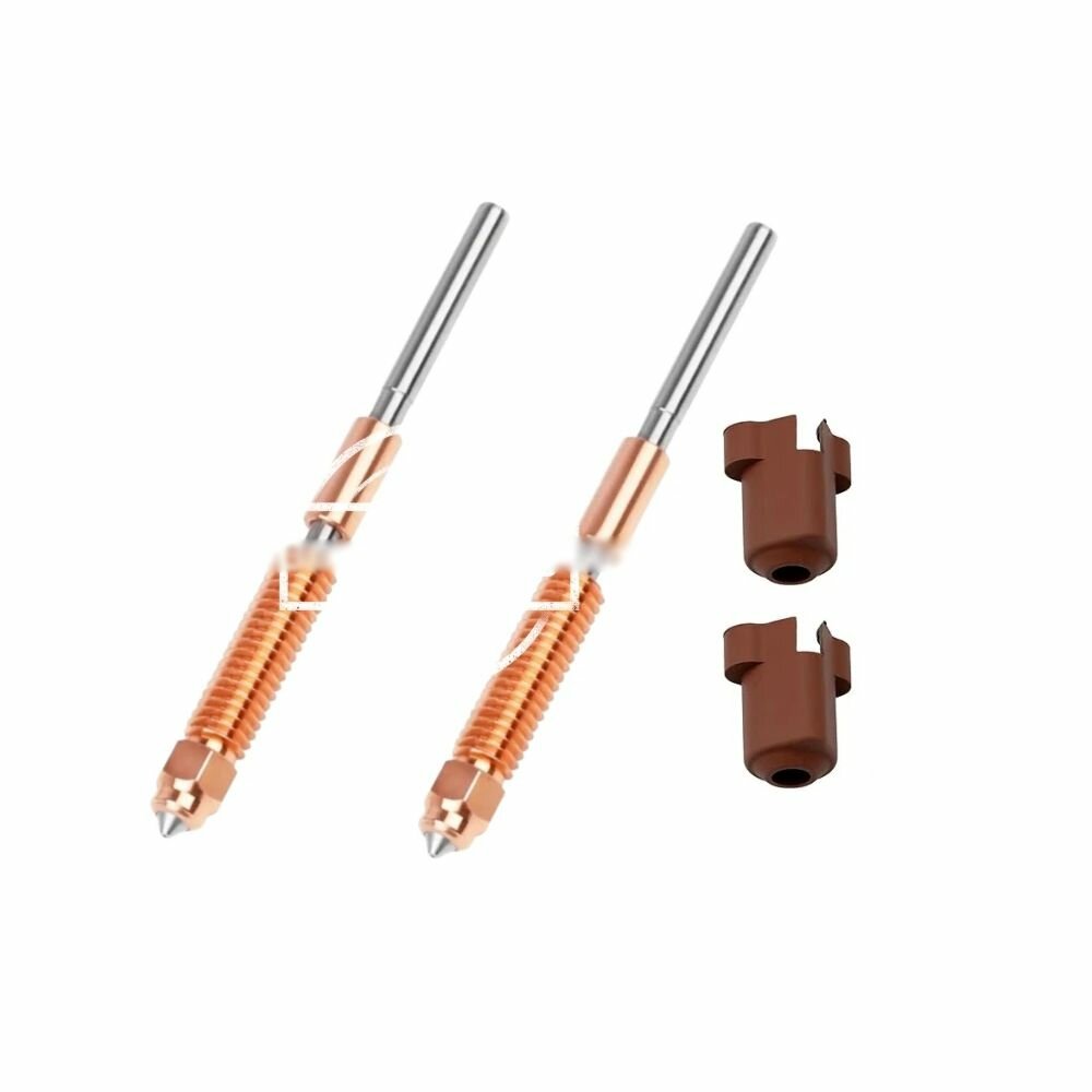 Насадка K1C 0,4 мм, 2 шт, быстросменная, Unicorn, для 3D-принтеров K1 Max/Ender 3 V3 Plus/3 V3/3 V3 SE KE