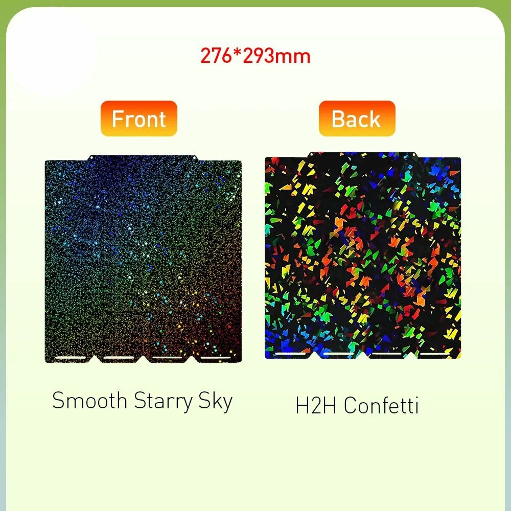 Модернизированная пластина Snapmaker U1 из углеродистой стали PEO PEI для 3D-принтера Snapmaker.