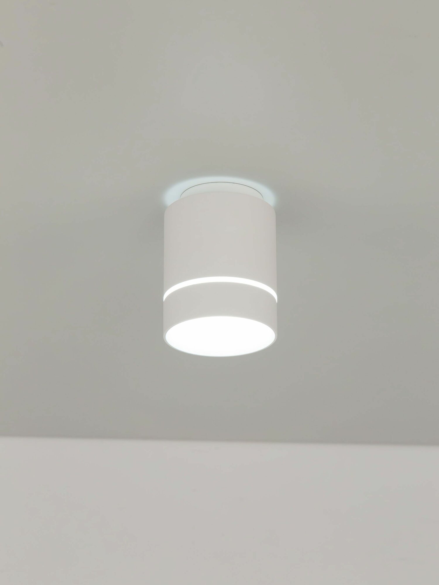 Накладной светодиодный спот Citilux Борн CL745010N, 8Вт, 4000К, белый матовый, с диммером