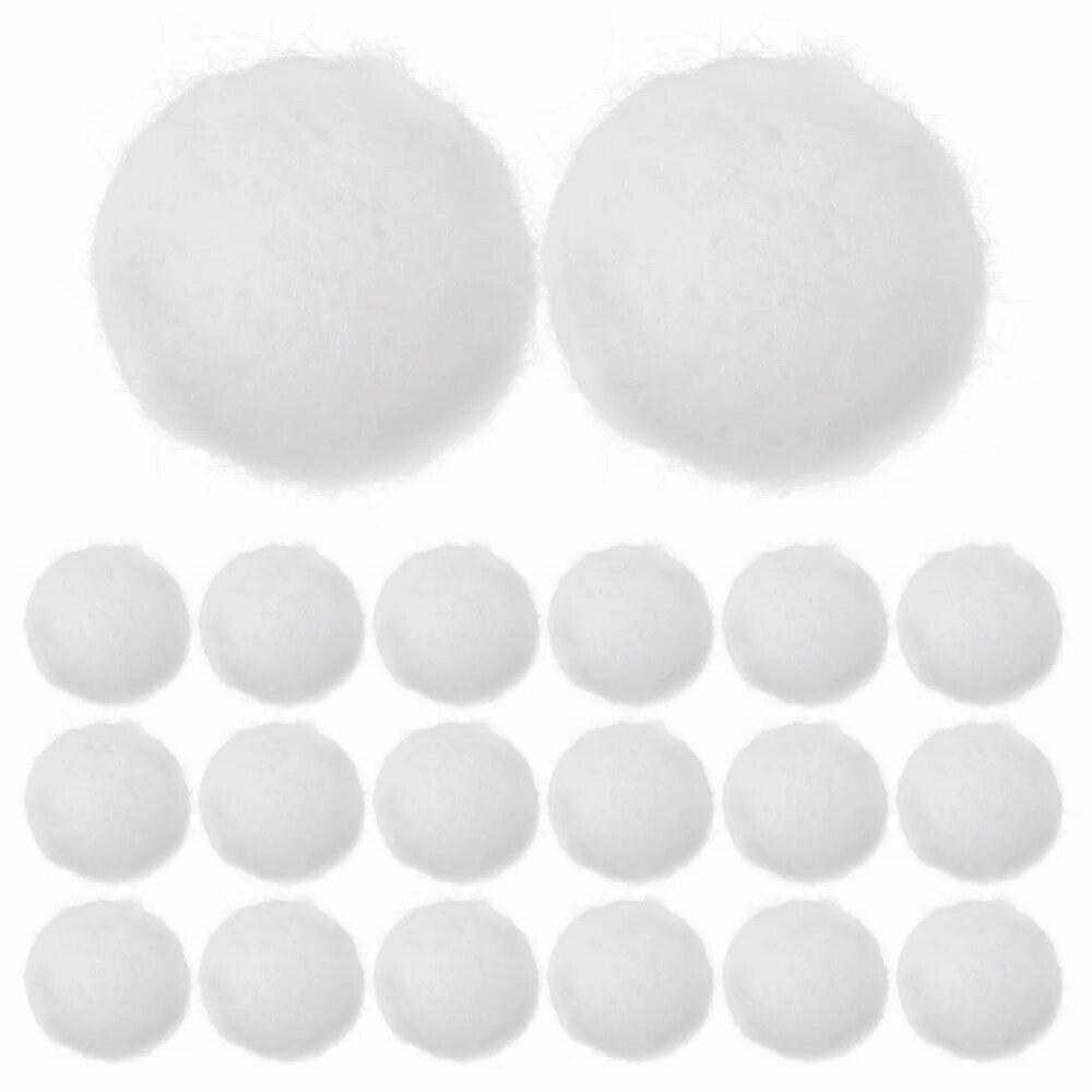 20 Штук Фетровых Шариков, Для Декора, Из Шерсти и Пены