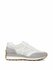 Кроссовки Veronica Beard Grey panelled trainers, размер 9.5, бежевый/белый
