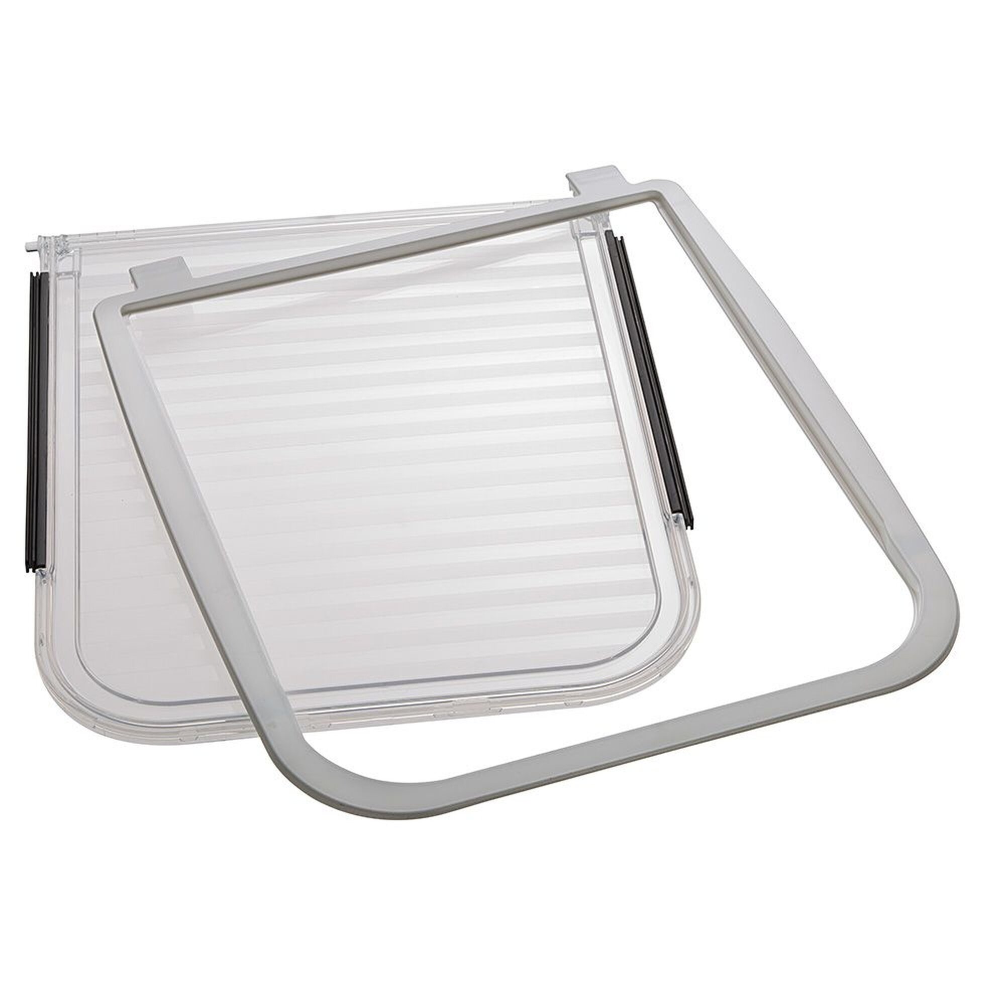 Запасная рамка с окошком для дверей Ferplast SWING 9-Microchip Large, белая