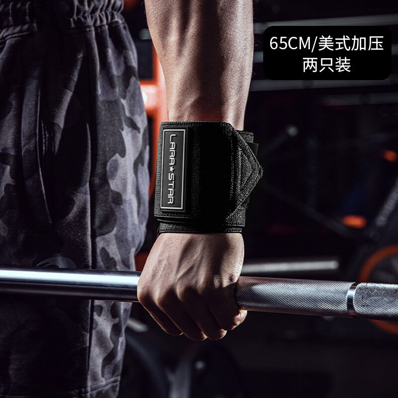 Поддержка запястья для фитнеса Laura Star 0622 для мужчин, компрессионный бандаж для запястья при боли и растяжениях, спортивный бандаж для жима лежа для женщин