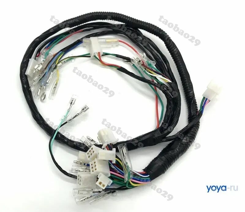 Проводка центральная на мопед Дельта, Альфа, Орион, Alpha, Delta, Orion