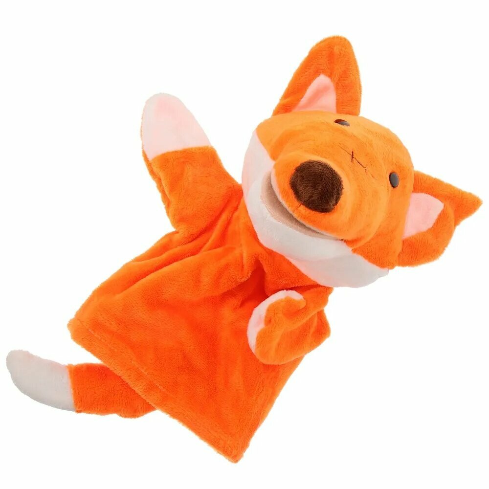 Мягкая Перчаточная Игрушка Лиса, Из Плюша, Для Детей, 1 Набор