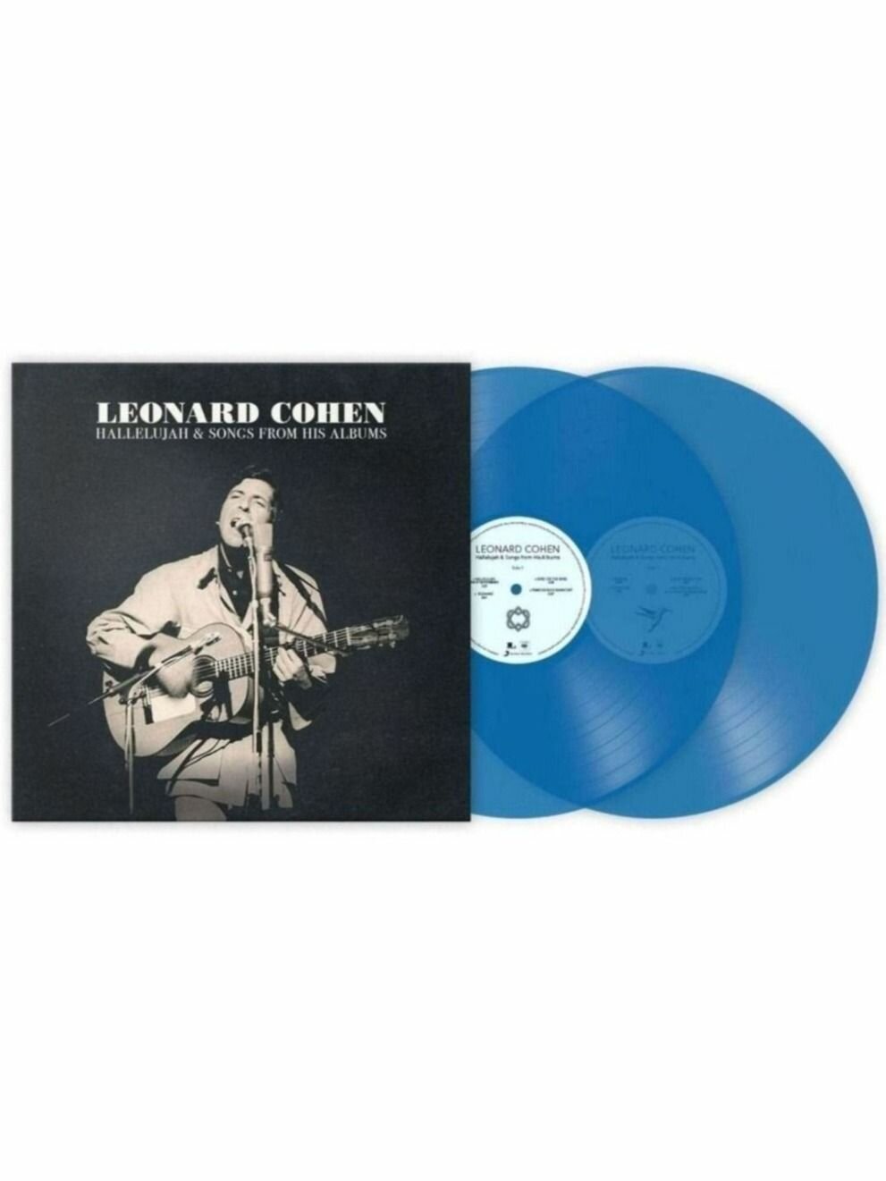 Виниловая Пластинка Leonard Cohen - Hallelujah & Songs From His Albums, Blue vinyl Limited Edition 2LP