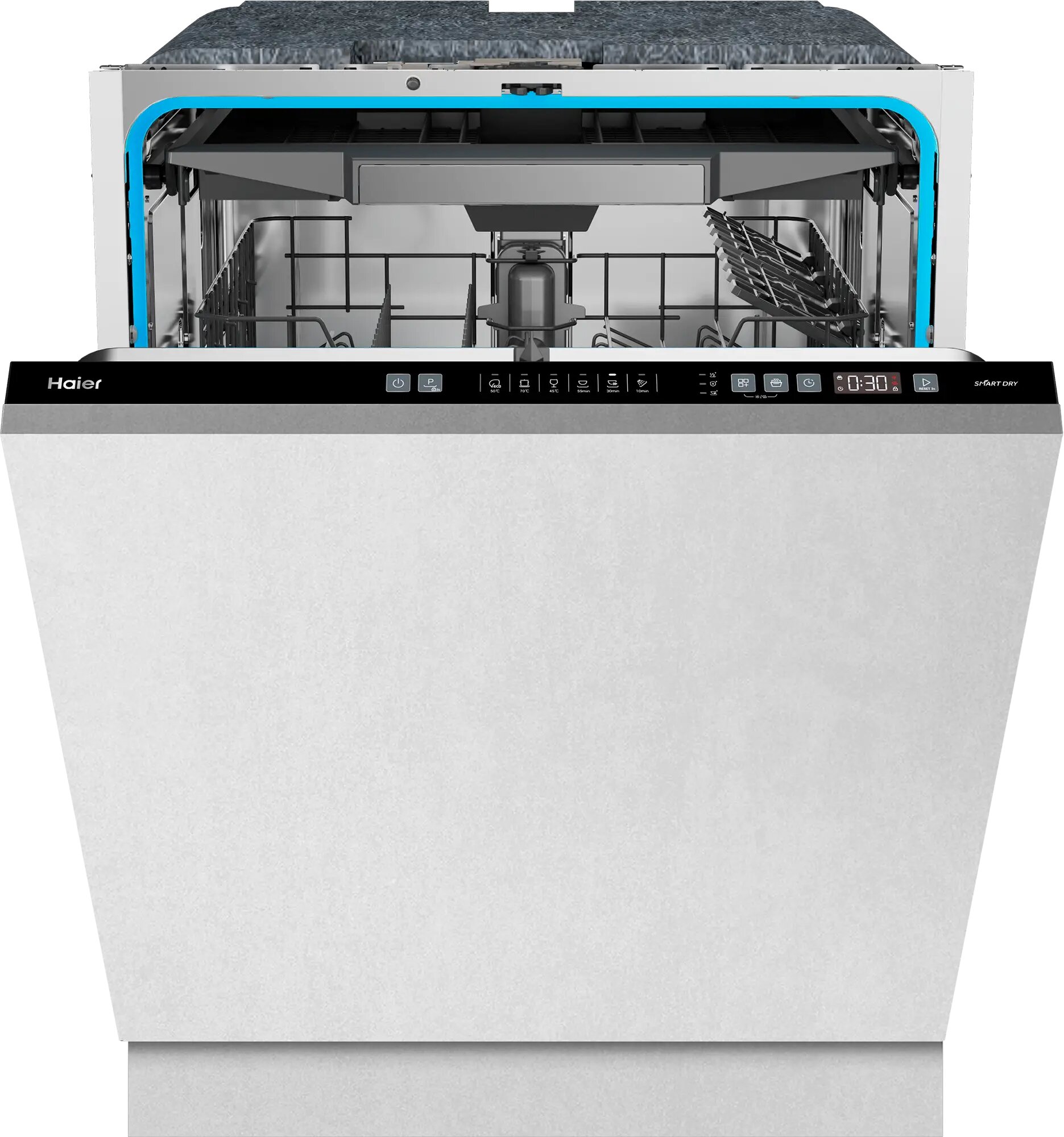 Встраиваемая посудомоечная машина Haier HDWE14-692RU, 3 корзины