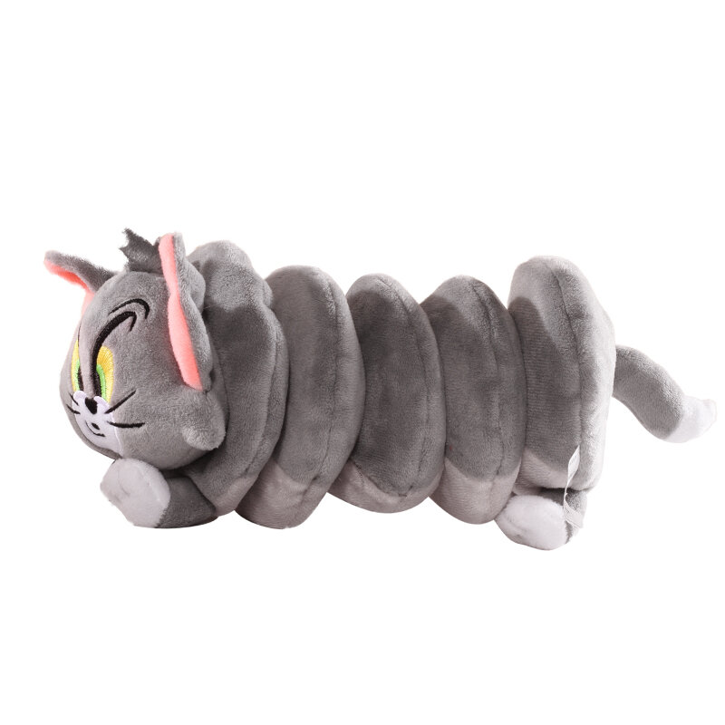 Плюшевая кукла-подвеска HUGKIS Warner Том и Джерри, gray, 13cm Tom Cat (Vibration Transformation)