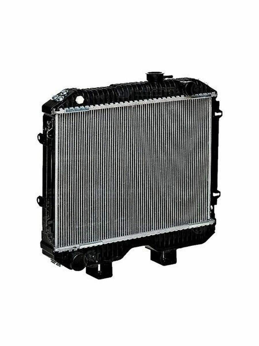 Радиатор охлаждения УАЗ Хантер дв. 409, Патриот (до 2008 г. в) 2-х ряд. (алюм)