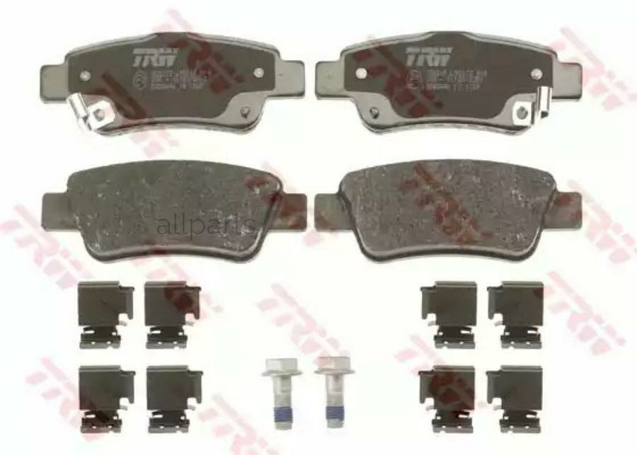 TRW GDB3446 Колодки тормозные дисковые