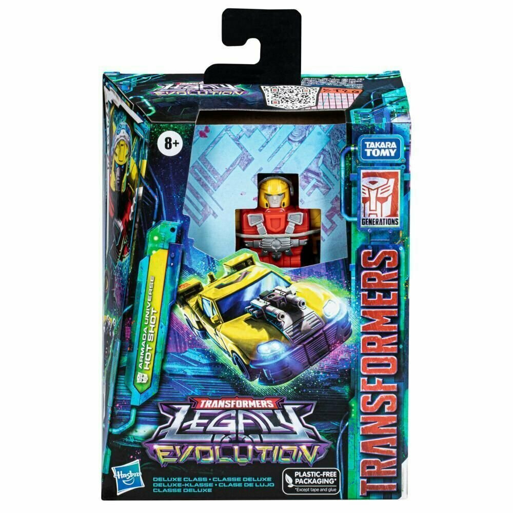 Игрушка Hasbro Трансформеры Legacy Evolution Deluxe Armada Universe Hot Shot 14 см F7190 -sz