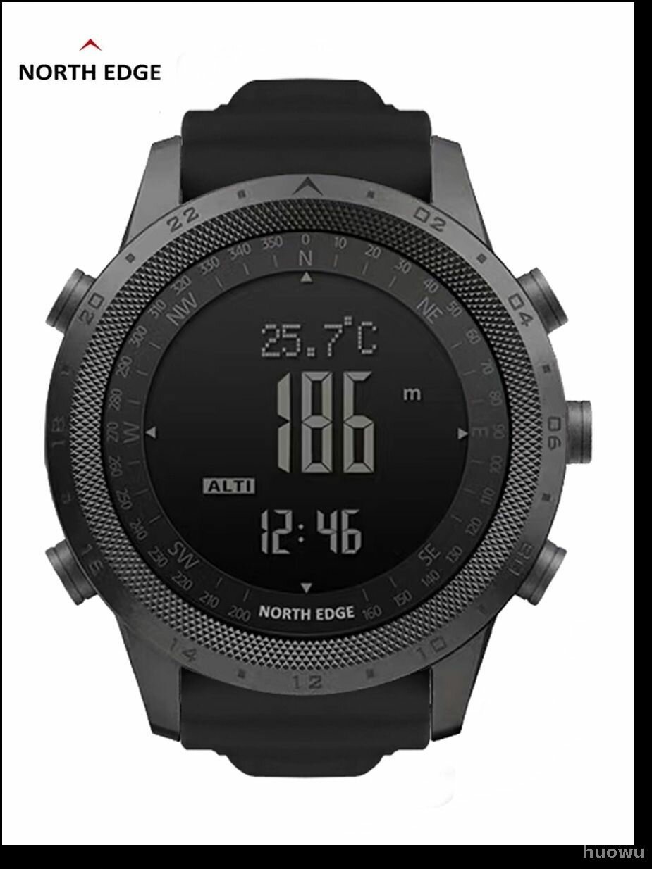 Спортивные часы NORTH EDGE DESERT, черный