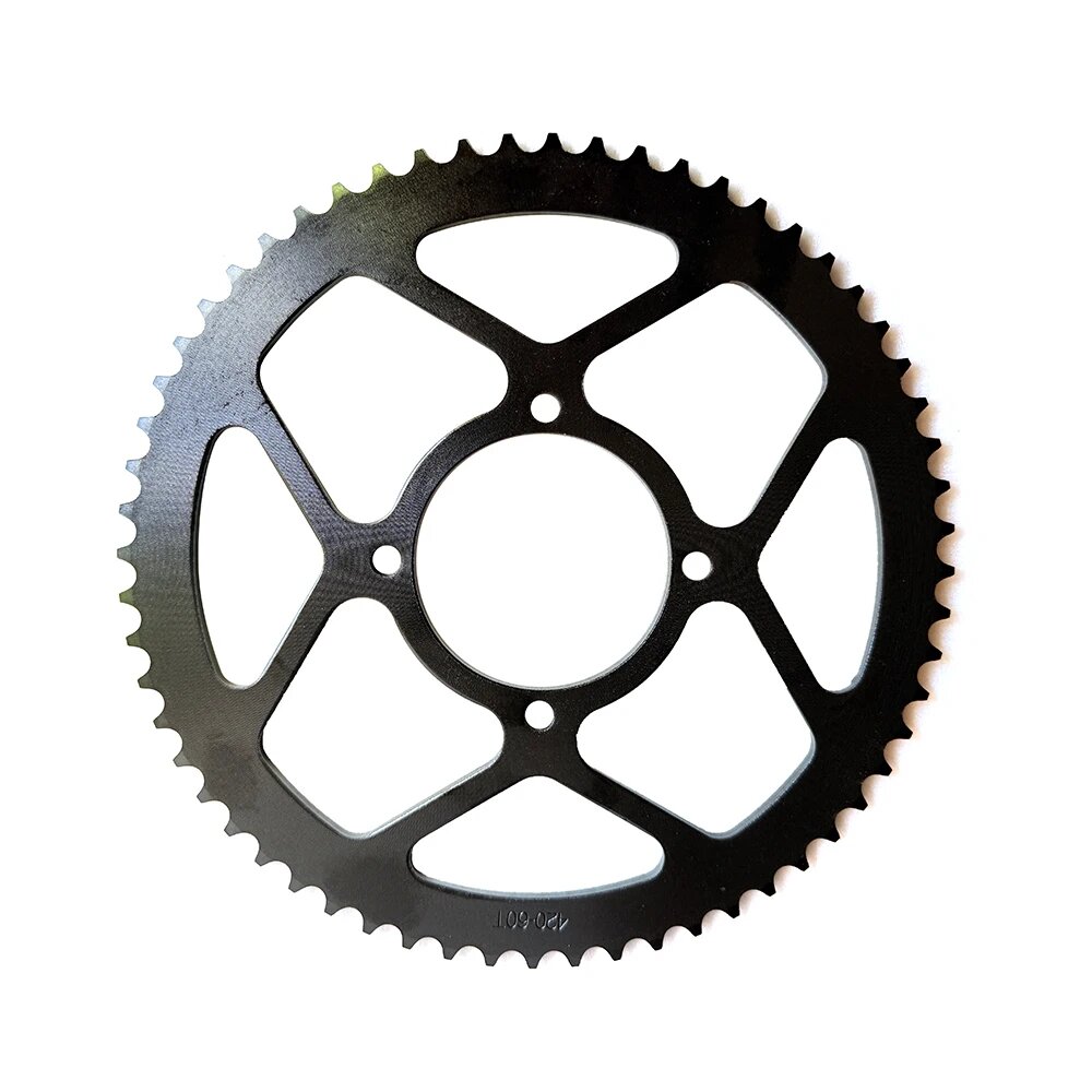 Задняя звездочка 420-60t black для питбайка, ATV, QUAD