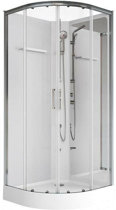 Душевая кабина Aquanet Passion 90x90 348329 профиль хром, без гидромассажа