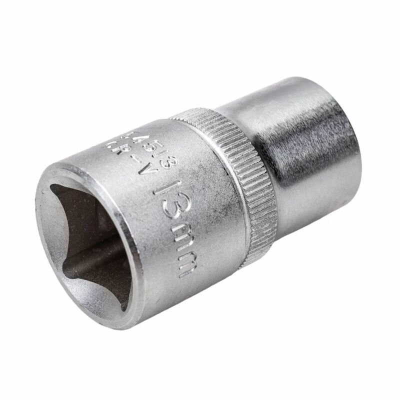 Головка торцевая 1/2" 6-гранная, 13 мм, L38 мм, Force 54513