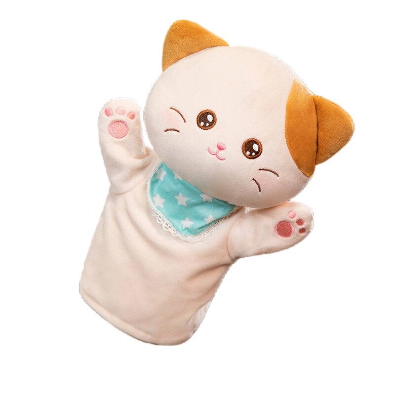 Кукла-перчатка унисекс JBBCN Мультяшный коричневый конь, 25 см, Kitten