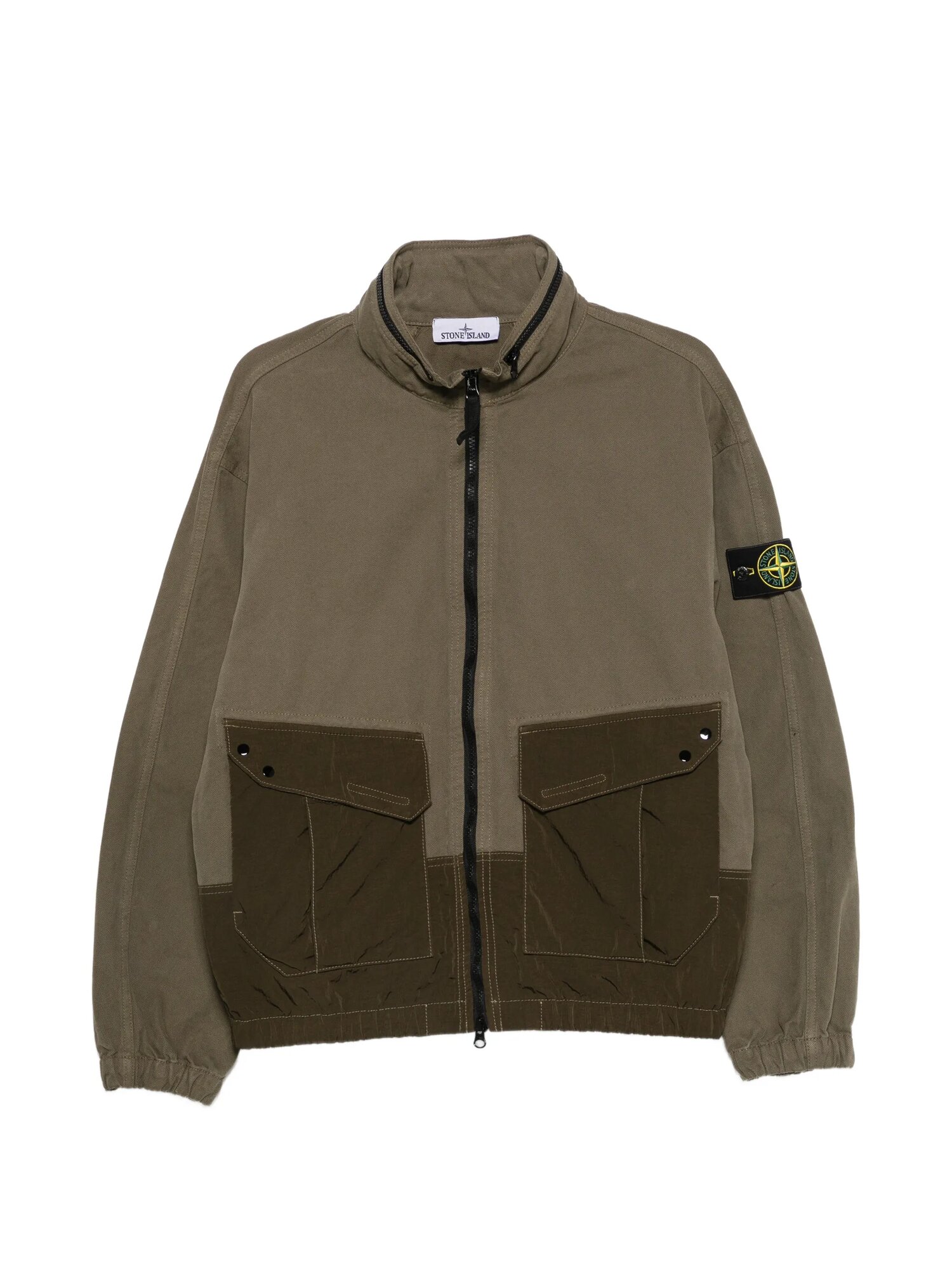 Куртка Logo-patch panelled jacket