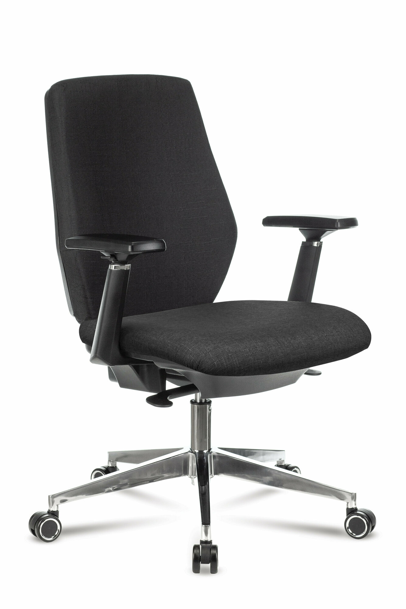 Кресло Бюрократ CH-545/LUX черный (ch-545/lux/418-black)