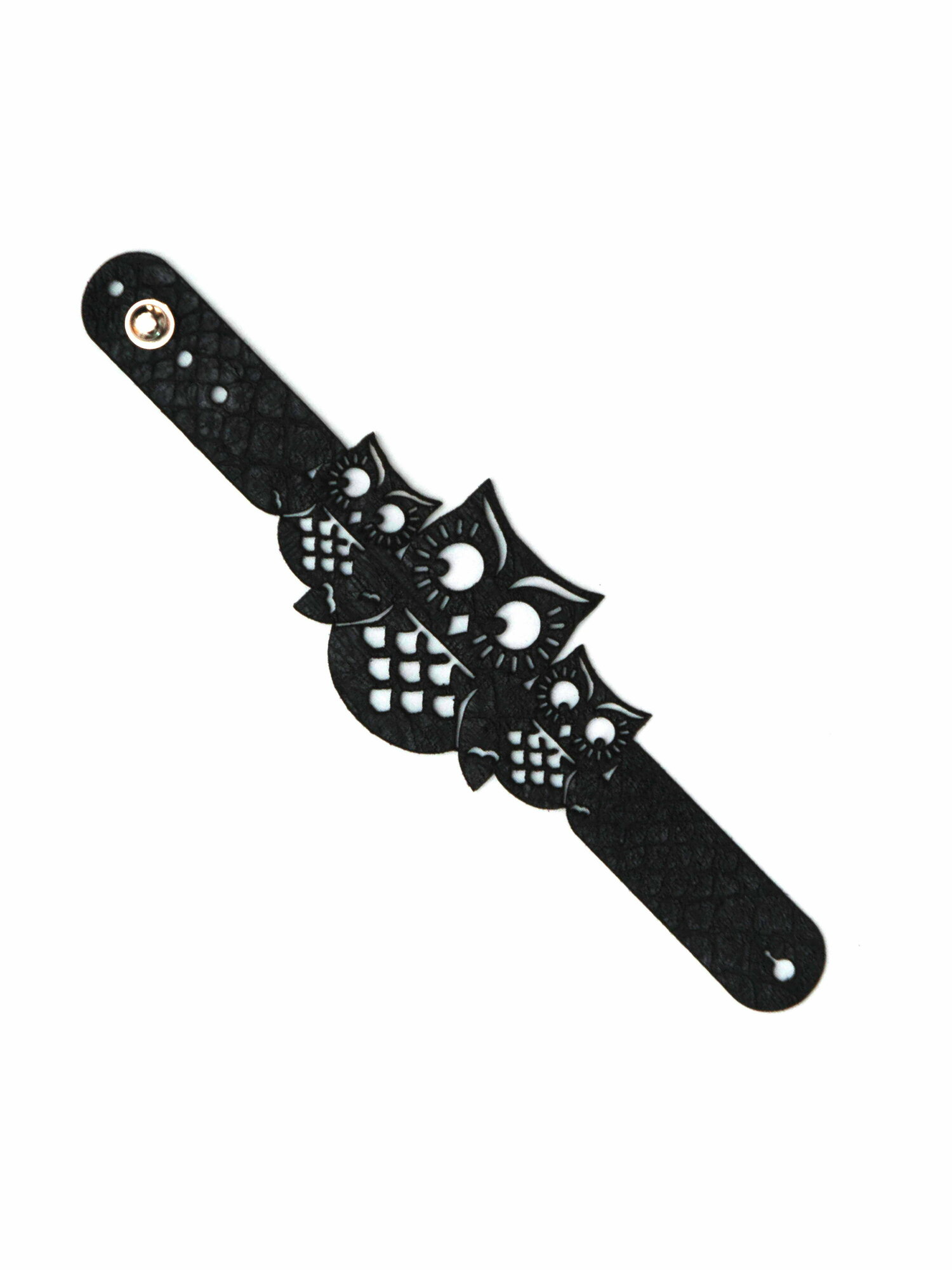 Браслет КОЖАНЫЙ ЦВЕТОК