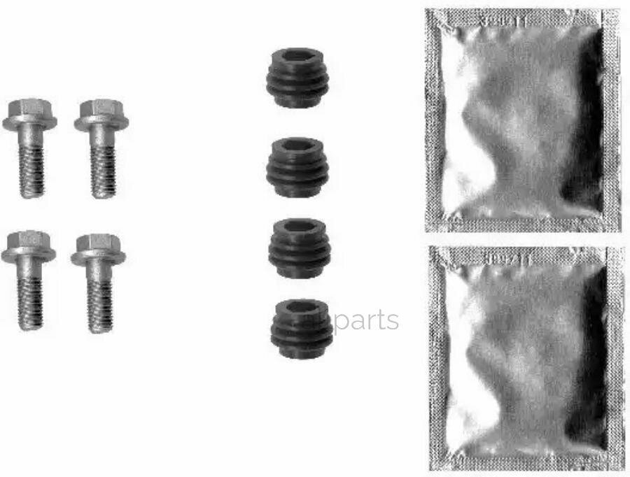 MINTEX MBA1319A Снят с производства. К-т установ. дисковых тормозных колодок передн./задн. INTEGRA Coupe INTEGRA Schr