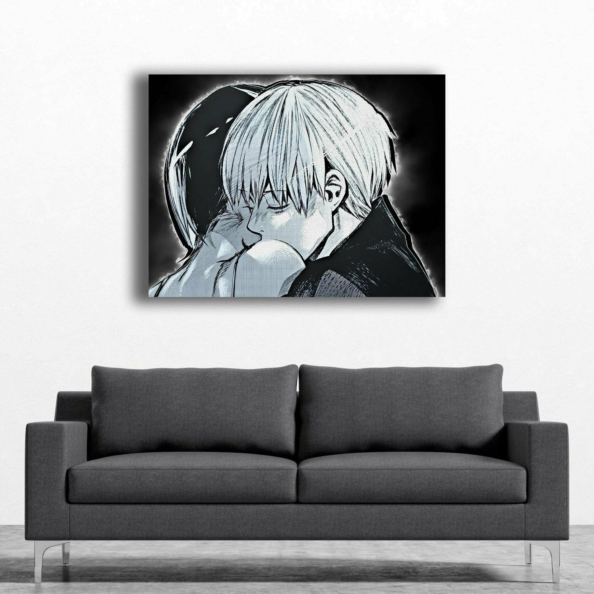 Интерьерная картина на холсте / dead inside / zxc 50*70