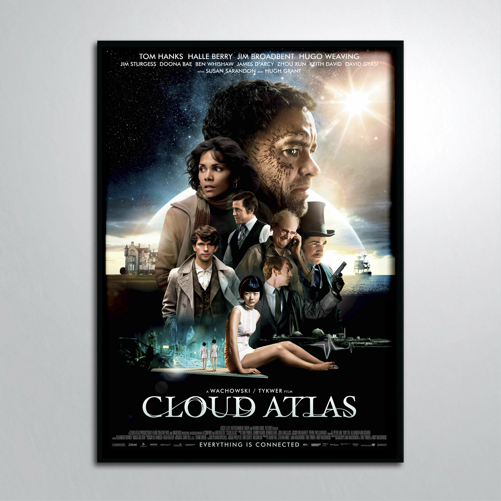Постер в раме/Облачный атлас Вачовски Оригинал Cloud Atlas